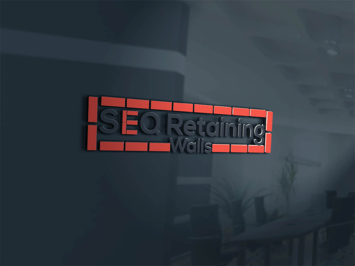 Construction Logo Design for SEQ Retaining Walls by Seinfeld cast ...