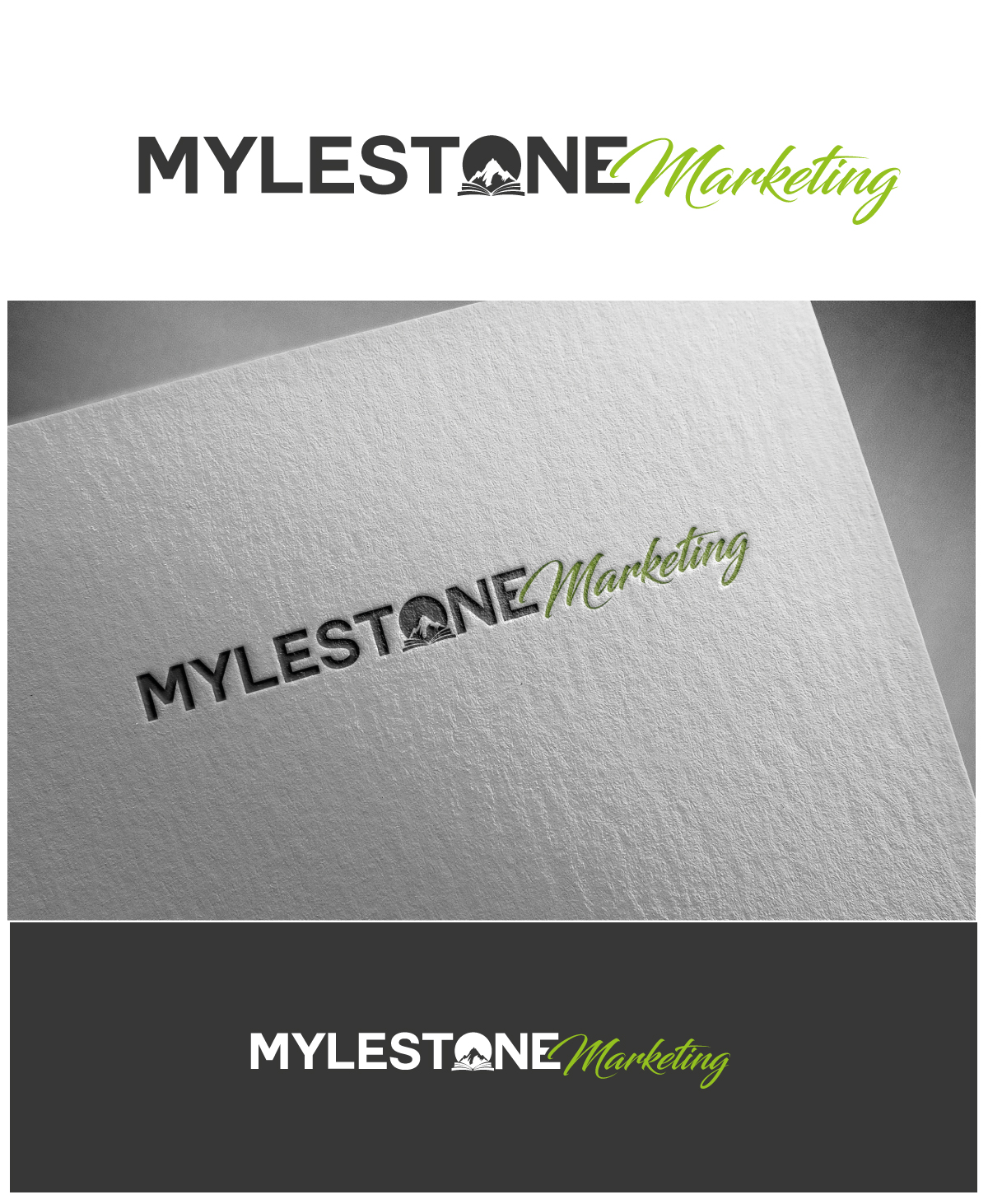 Playful, Personable, Product Logo Design for Mylestone Books ...