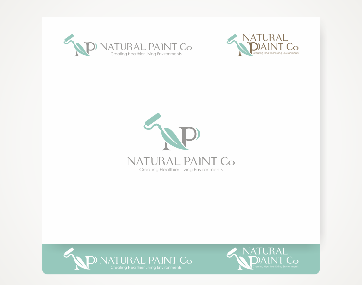 Modern, Conservative, Paint Logo Design for Natural Paint Co by Savana ...