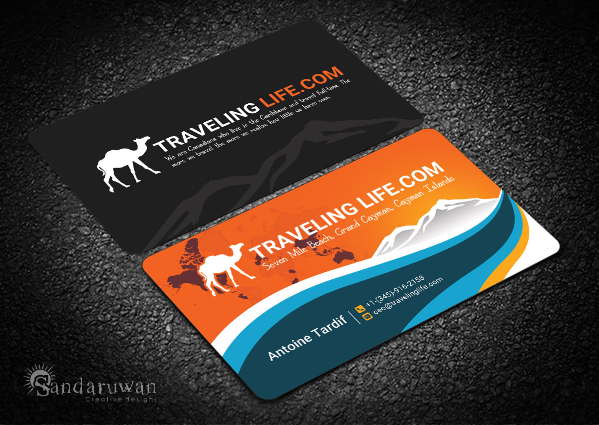 Modern, Professional, Travel Business Card Design for Go Marketing Inc ...