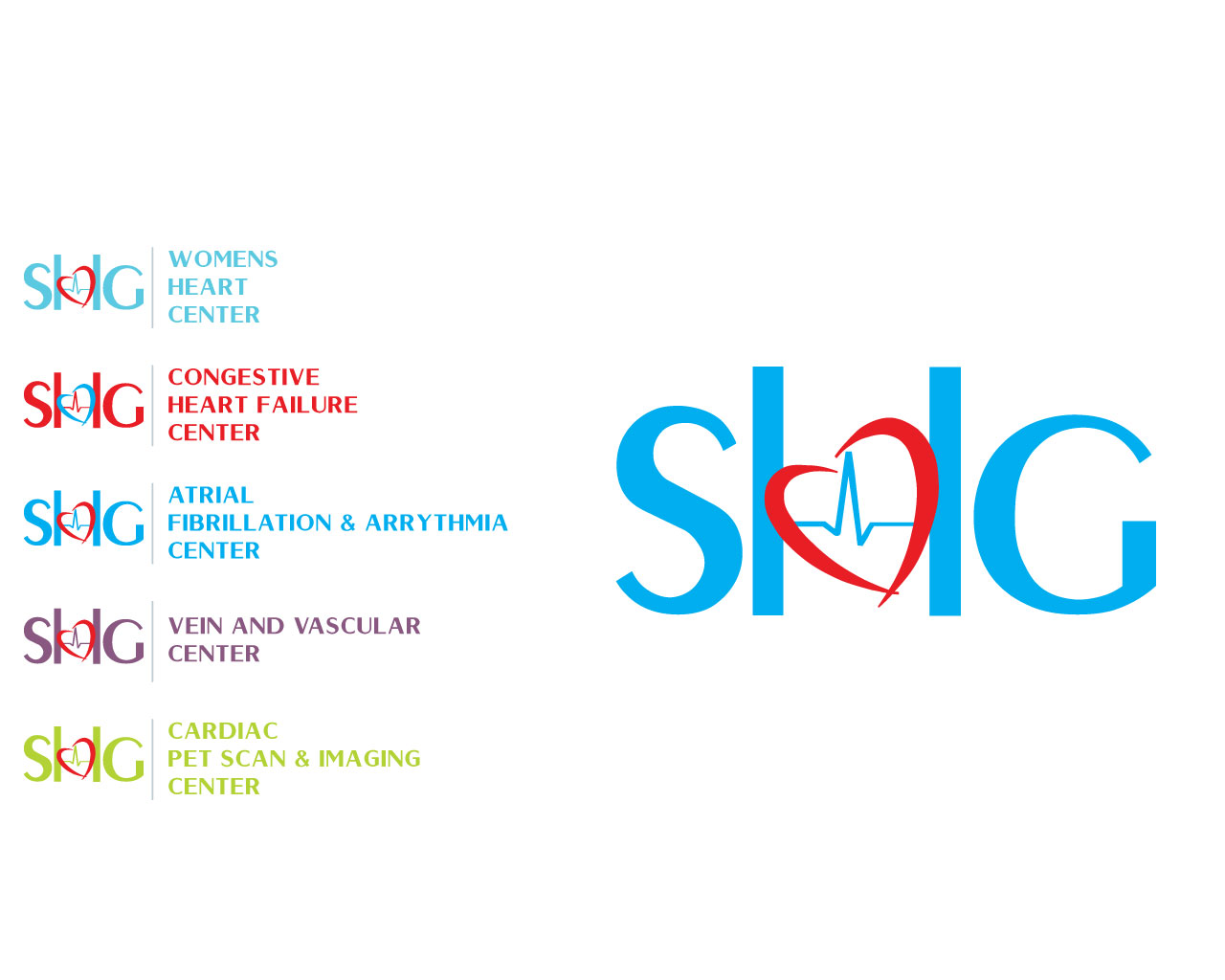 Professional, Upmarket, Medical Logo Design for SHORE HEART GROUP ...