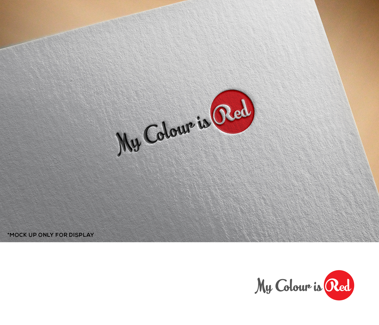 Playful, Modern, Business Logo Design for My Colour is Red by sonym ...