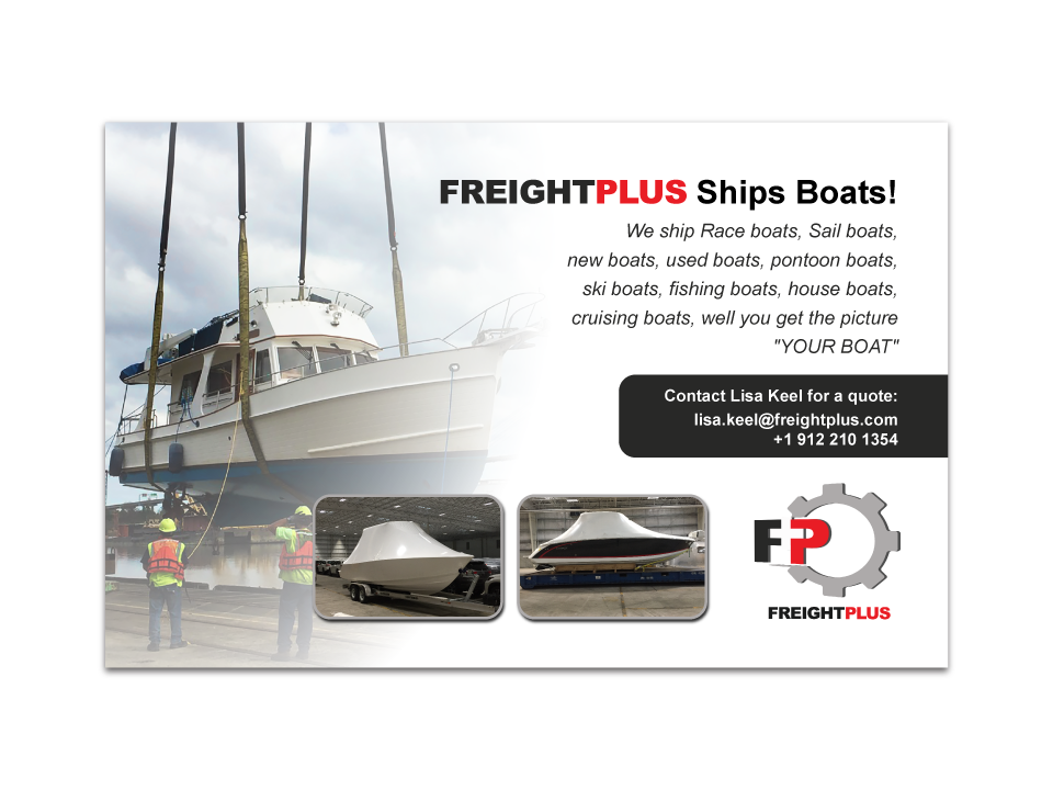 Playful, Professional Flyer Design for Freightplus (USA) Inc. by LJE ...