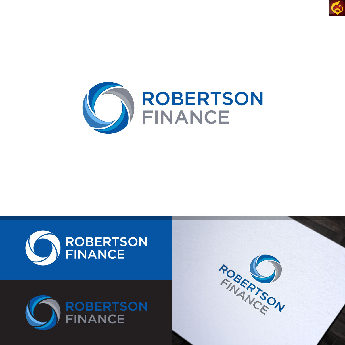 Elegant, Playful, Financial Service Logo Design for Robertson Finance ...