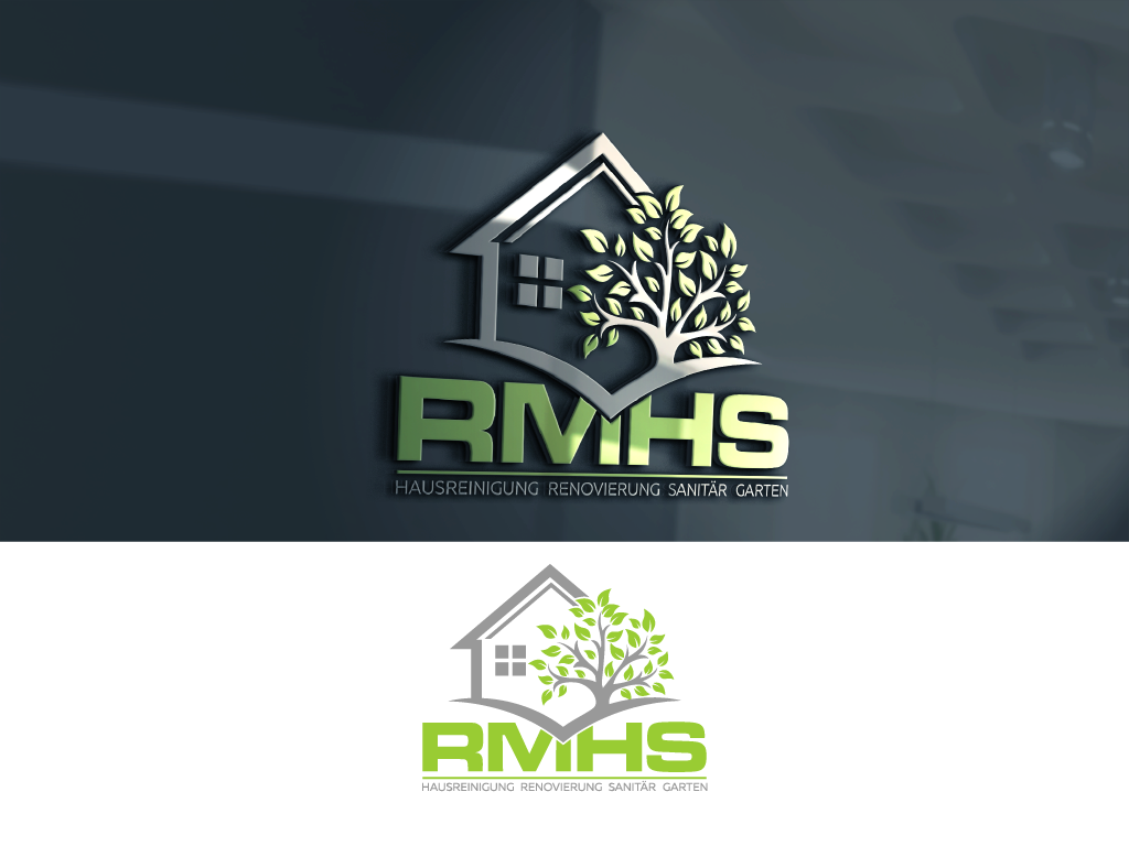 Modern, Professional Logo Design for RMHS, RMHS Hausreinigung, RMHS ...