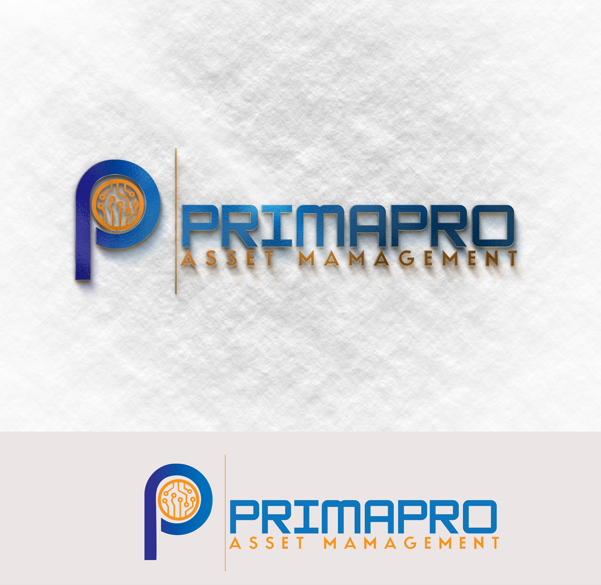 Elegant, Playful, Business Software Logo Design for PrimaPro Asset ...