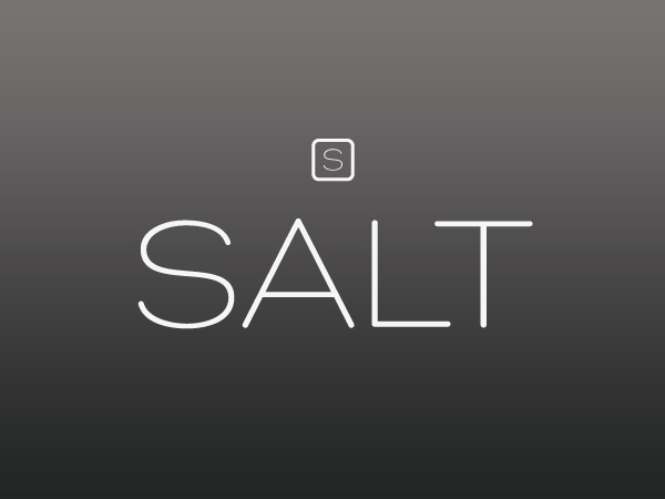 Modern, Upmarket, Restaurant Logo Design for SALT by lukedavies ...