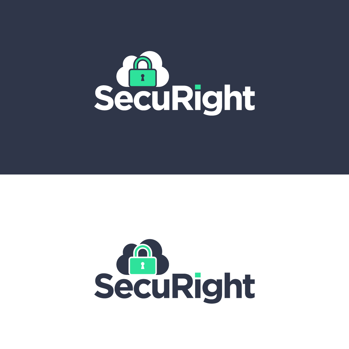 Modern, Elegant, Computer Security Logo Design for SecuRight by Fanol ...