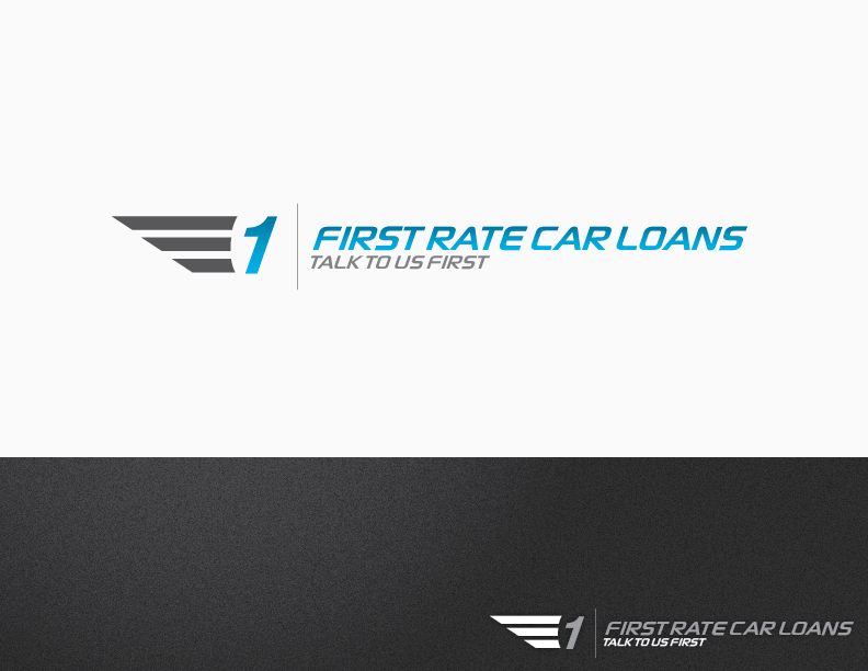 Elegant, Playful, Digital Logo Design for First Rate Car Loans by jaime ...