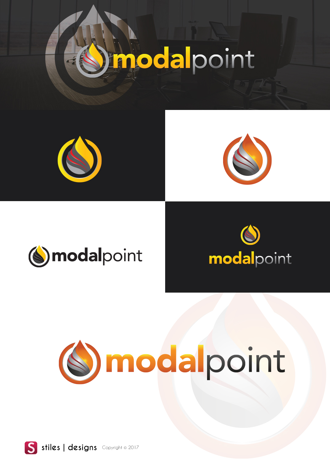 Modern, Masculine, Oil And Gas Logo Design for modalpoint by stiles1414 ...