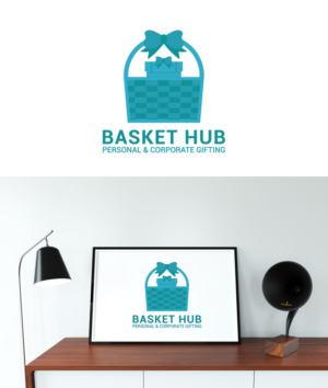 Logo for gift Basket Company | 61 Logo Designs for Basket Hub ...