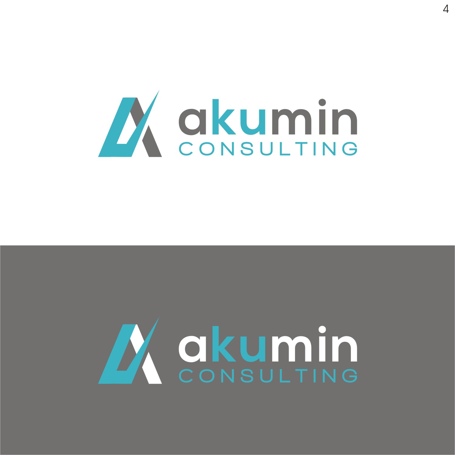 Modern, Professional, Consulting Logo Design for Akumin Consulting by ...