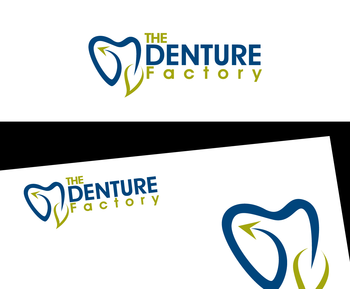 Professional, Bold, Dental Logo Design for The Denture Factory by blue ...