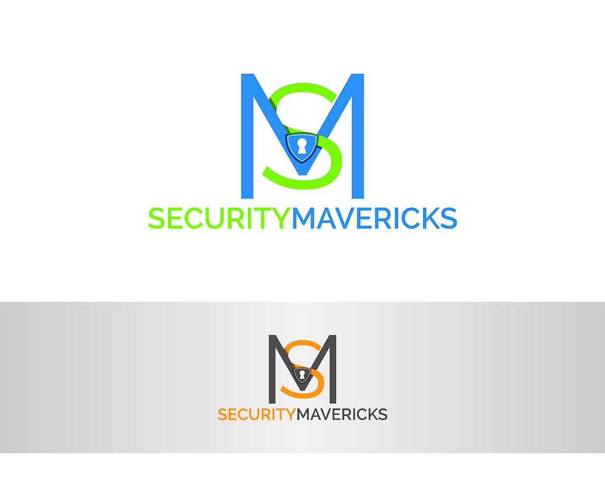 Masculine, Bold, Security Logo Design for SecurityMavericks by eMARK ...