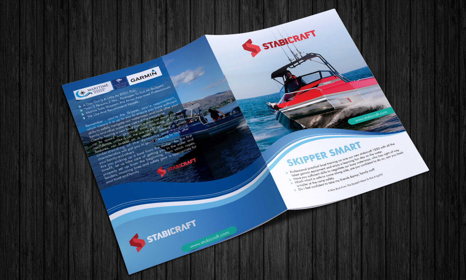 Upmarket, Playful, Marine Flyer Design for Skipper Smart A Safe Skipper ...