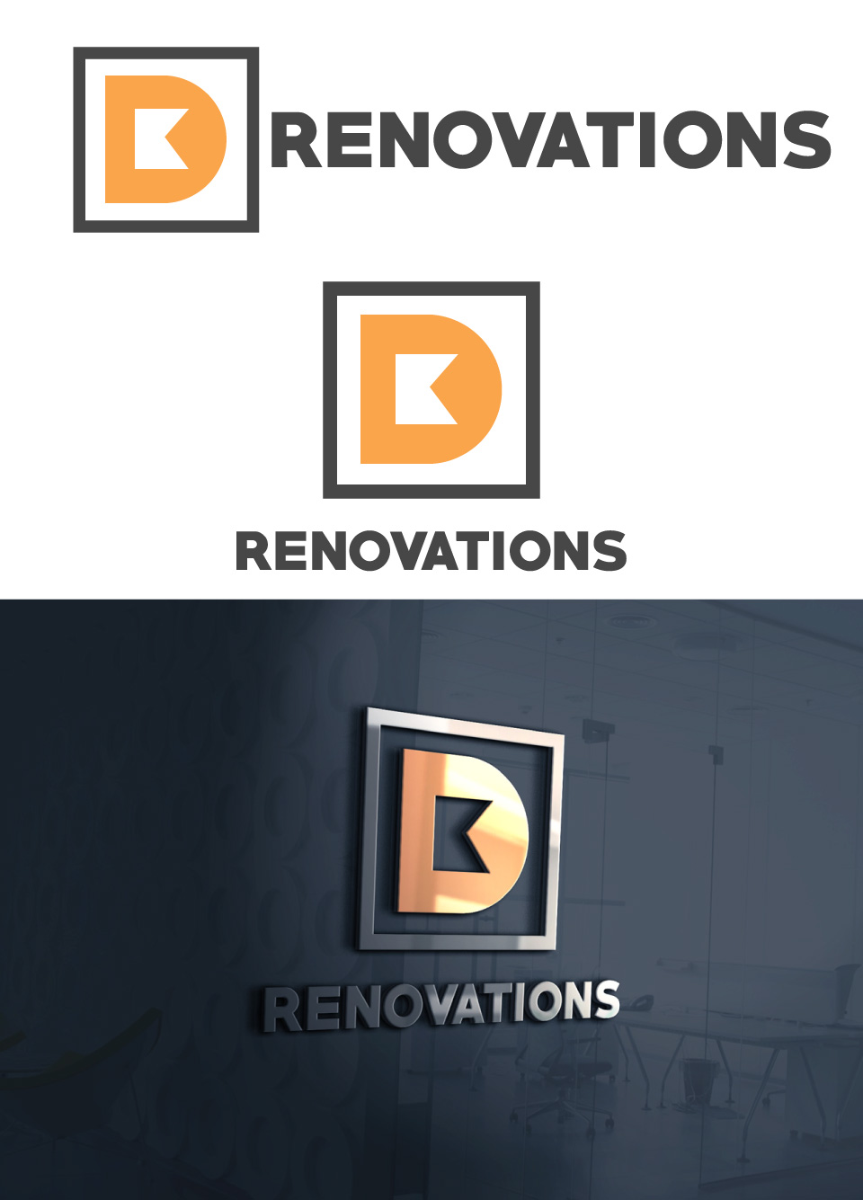 Serious, Professional, Construction Logo Design for DK renovations by ...