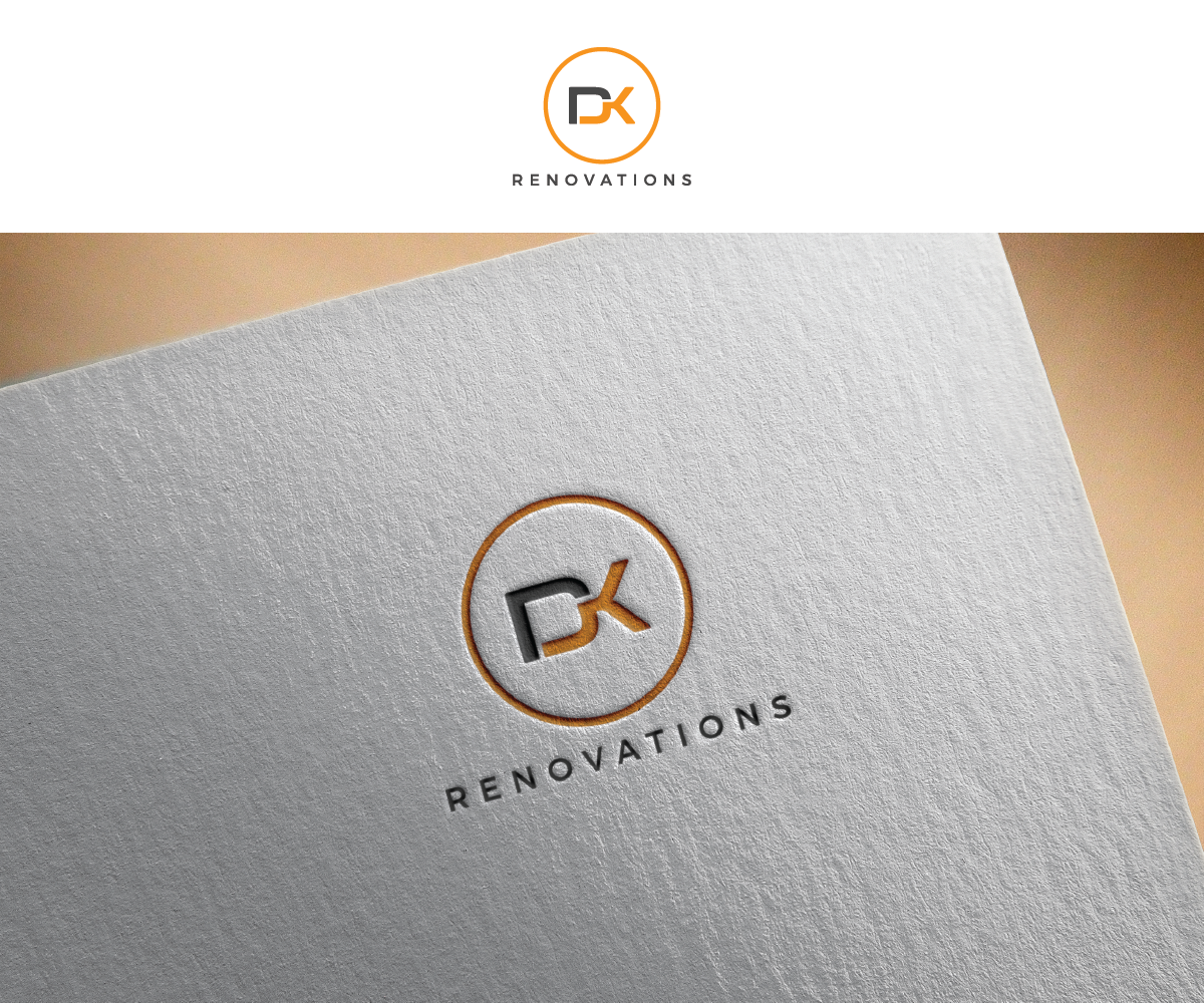 Serious, Professional, Construction Logo Design for DK renovations by ...
