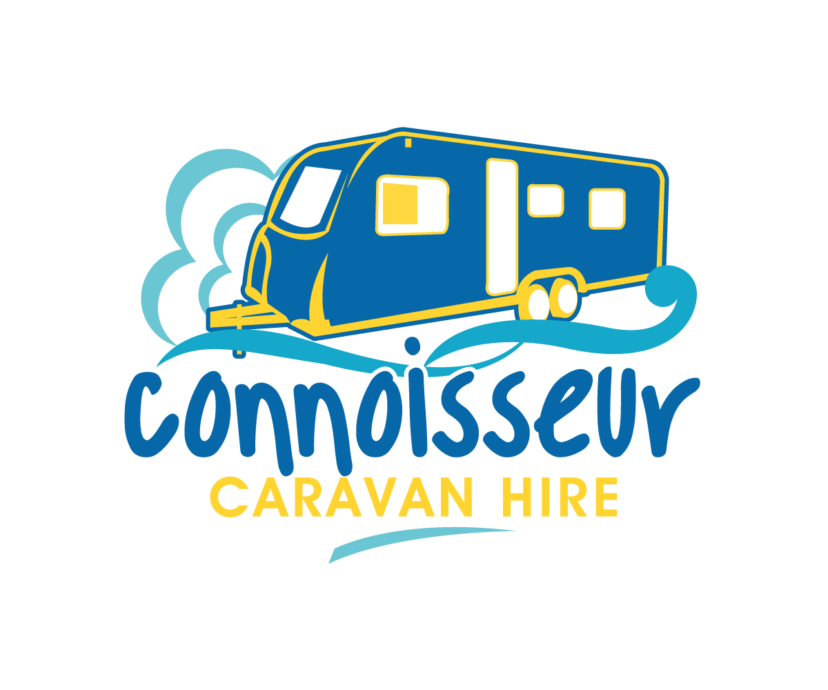 Playful, Colorful, Business Logo Design for Connoisseur Caravan Hire by ...