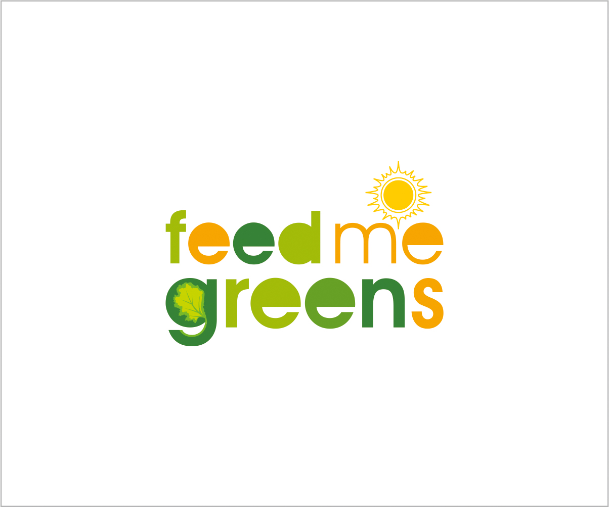 Playful, Modern, Health And Wellness Logo Design for Feed Me Greens by ...