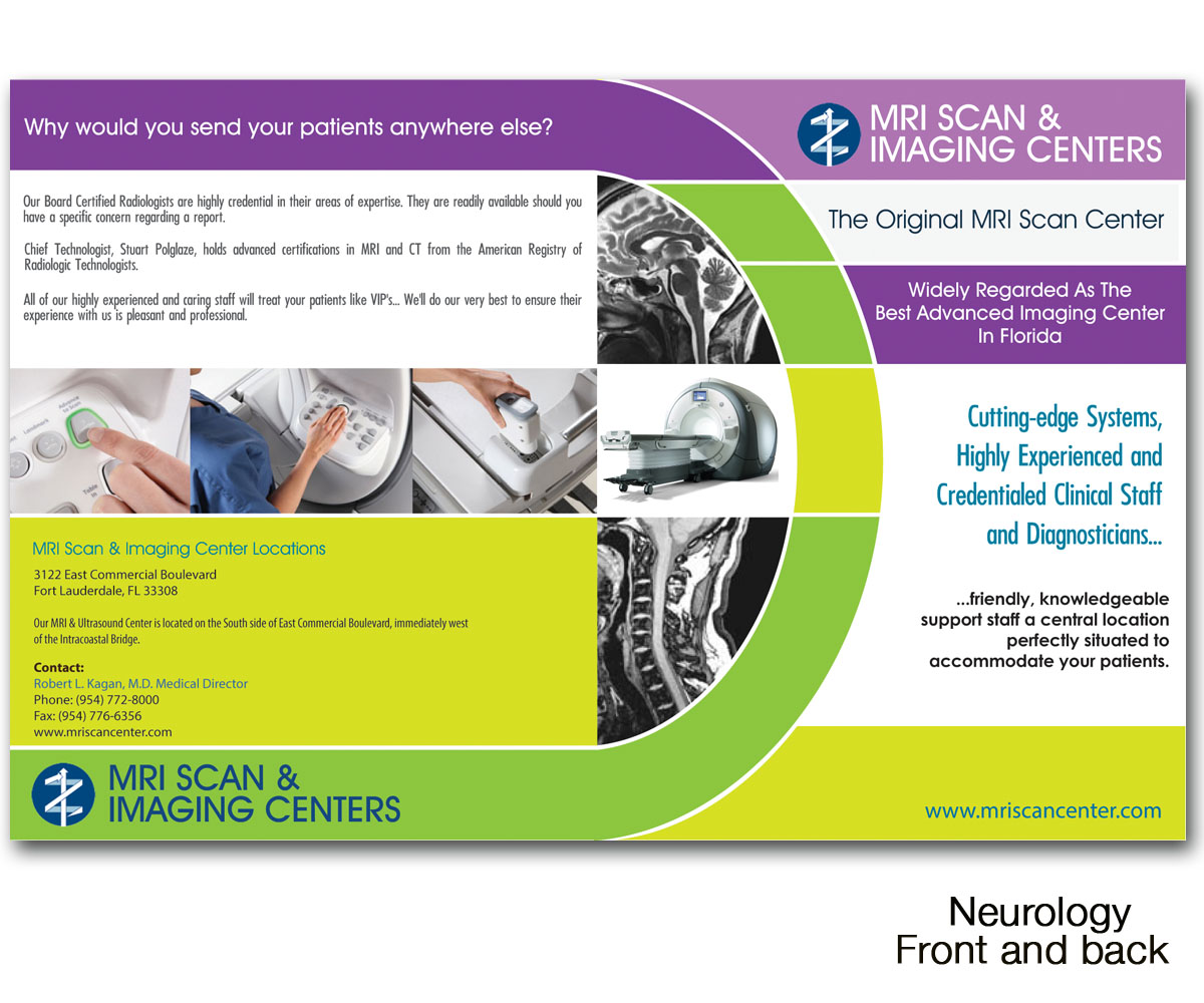 Serious, Professional, Mri Brochure Design for MRI Scan Center by ...