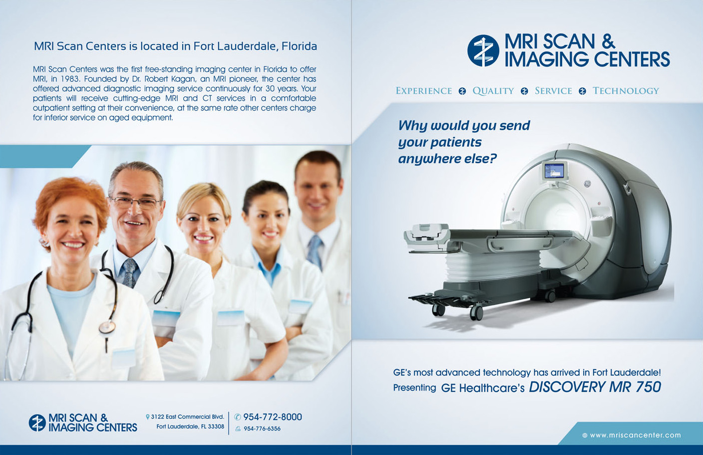 Serious, Professional, Mri Brochure Design for MRI Scan Center by Sbss ...