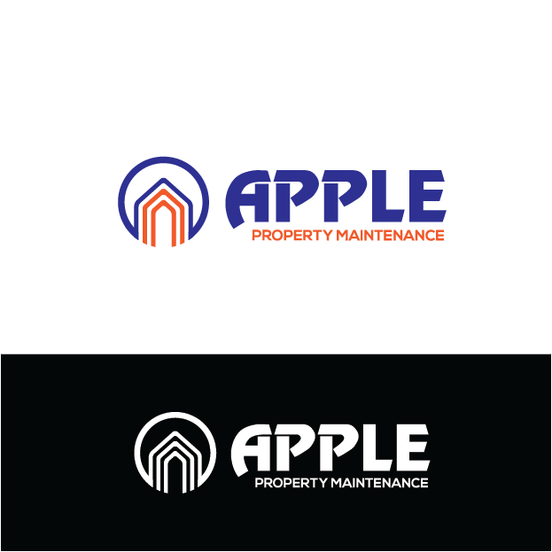 Modern, Elegant, Property Maintenance Logo Design for Apple Property ...