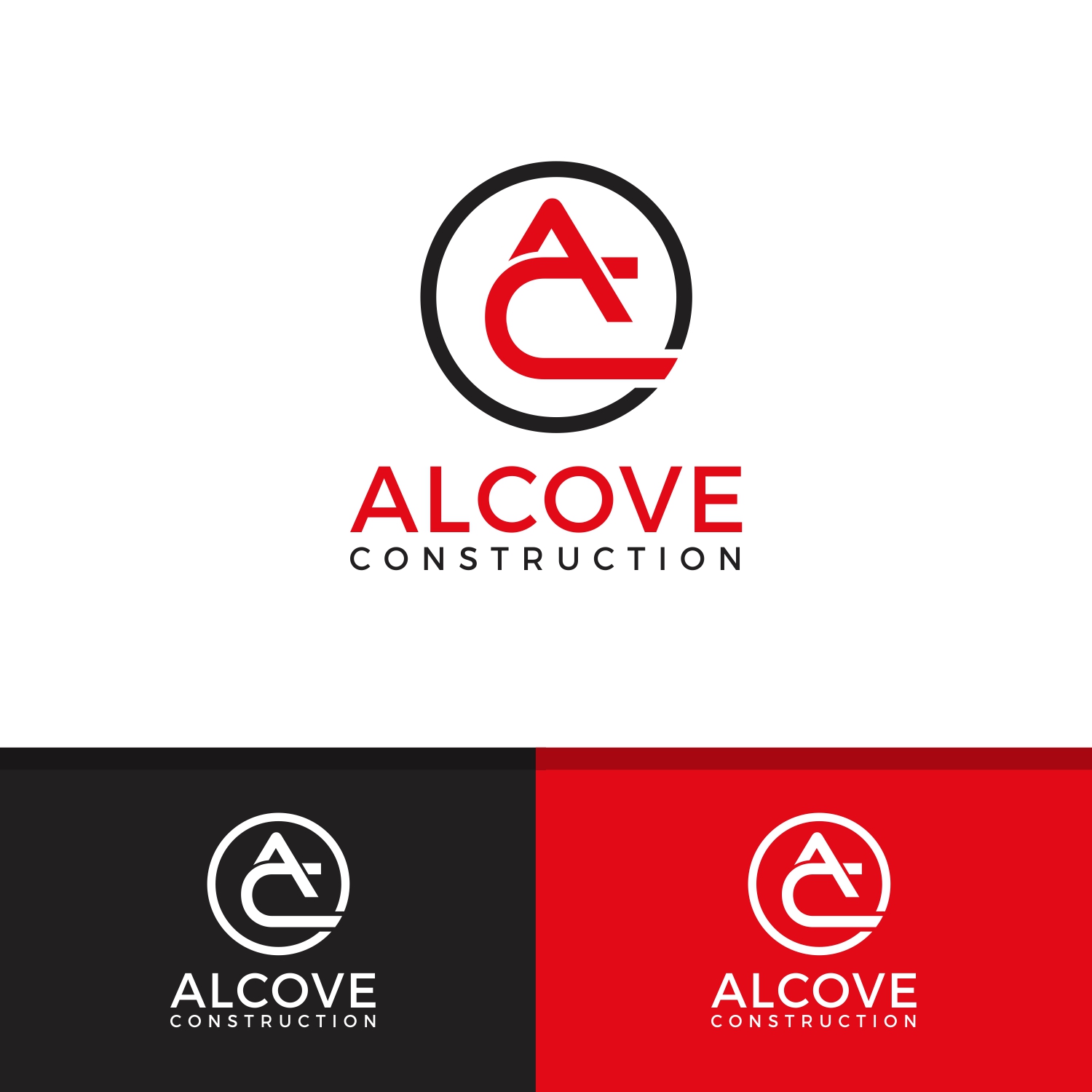 Playful, Conservative, Business Logo Design for Alcove Construction by ...