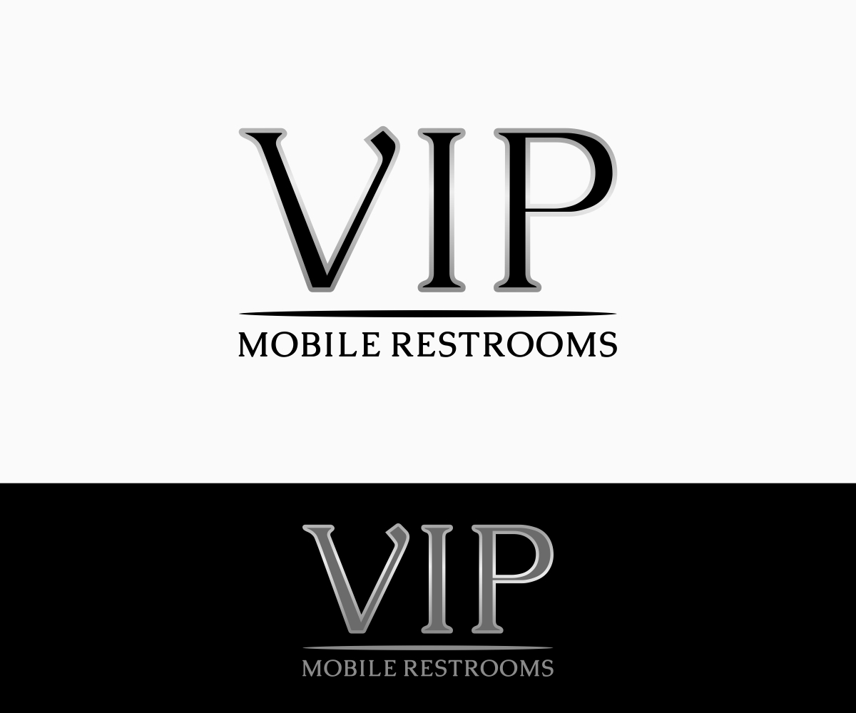 Elegant, Playful, Events Logo Design for VIP mobile restrooms by B8 ...