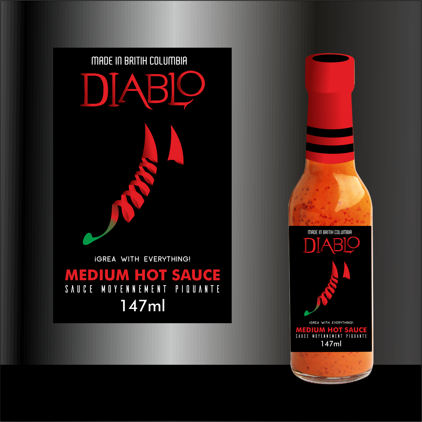 Hot Sauce Label Design Ythoreccio