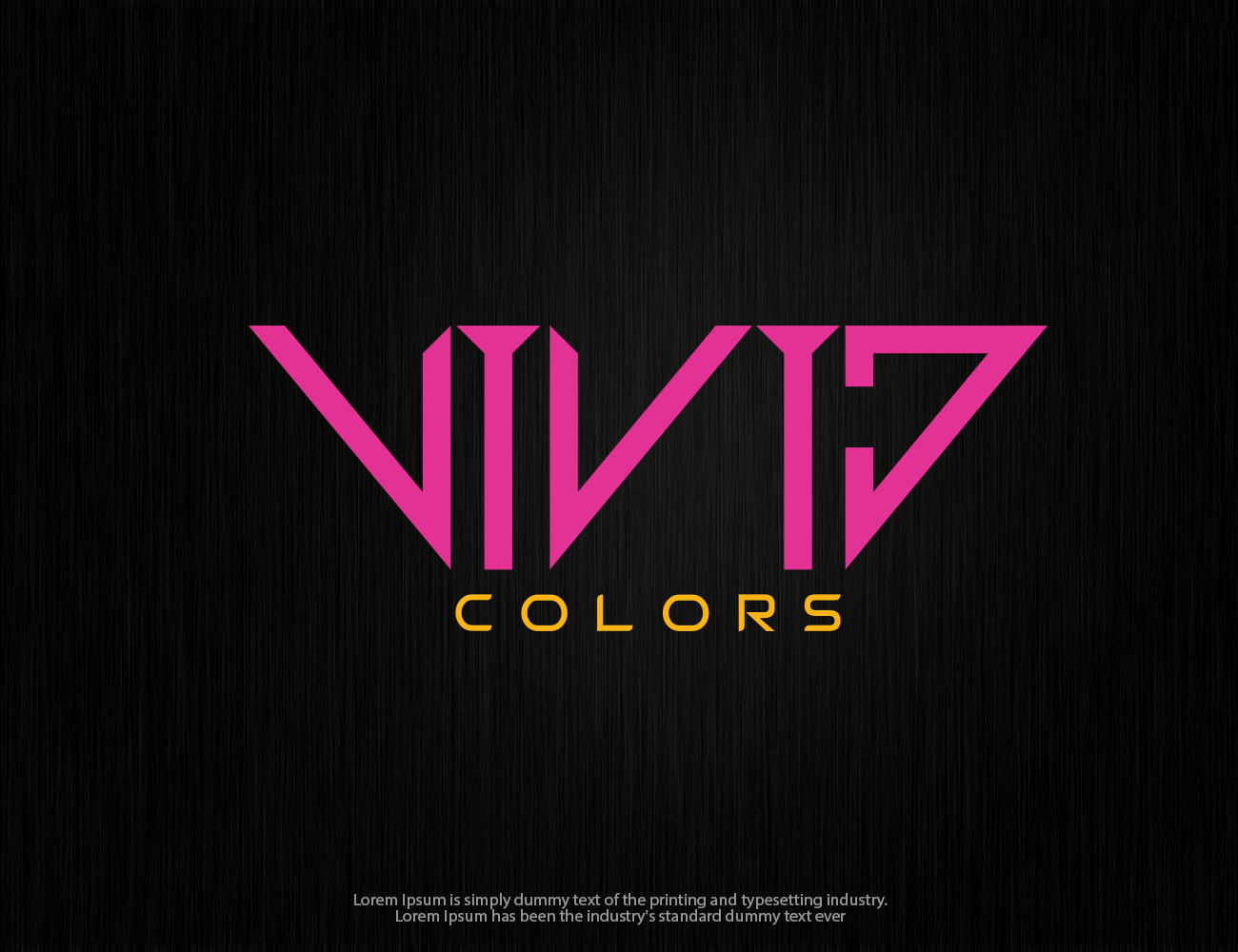 Elegant, Playful, Entertainment Industry Logo Design for Vivid Colors ...