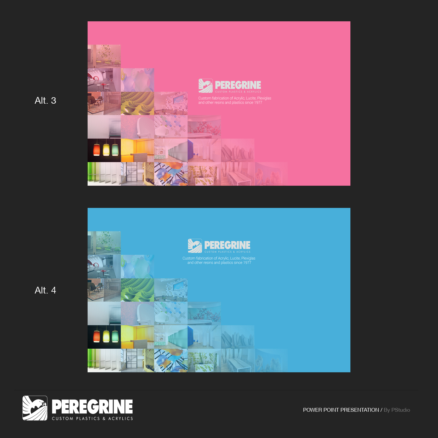 Modern, Upmarket, Plastic PowerPoint Design for Peregrine Custom ...