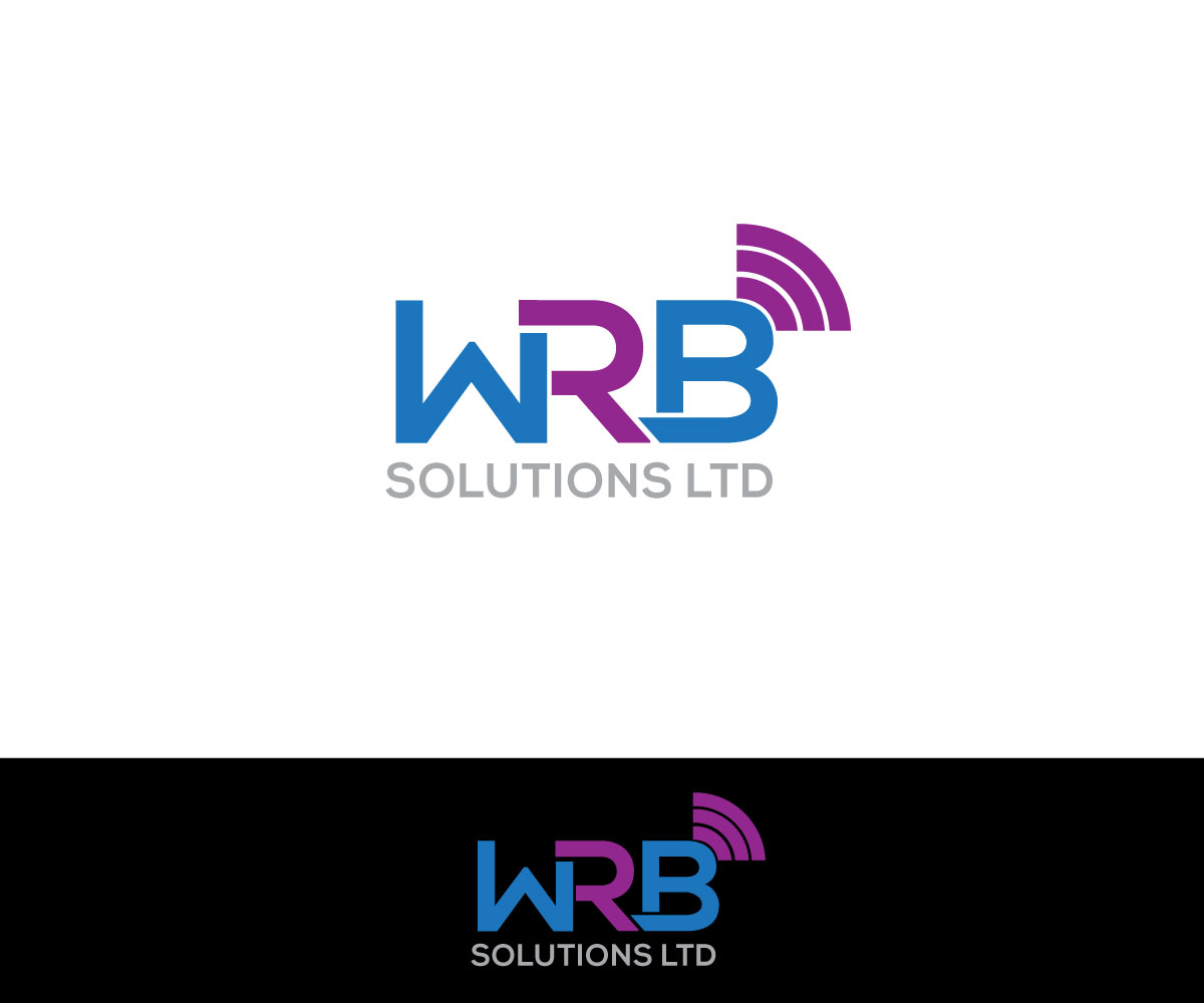Elegant, Playful, Telecommunications Logo Design for WRB Solutions Ltd ...