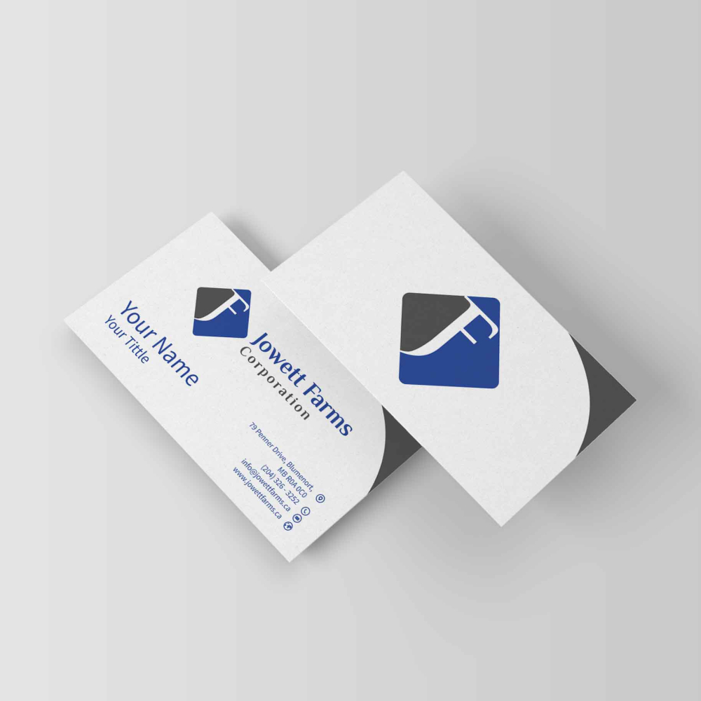 Professional, Serious, Wholesale Business Card Design for Jowett Farms ...