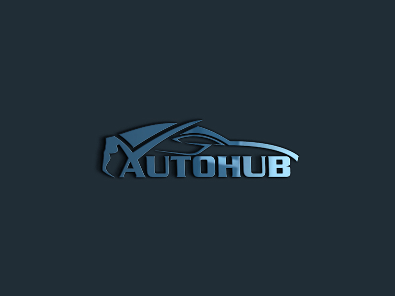 Modern, Playful, It Company Logo Design for "AUTOHUB" or "NS AUTOHUB ...