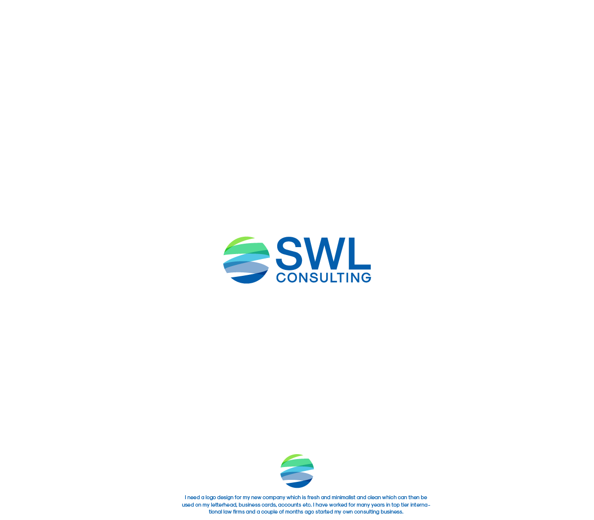 Modern, Professional, Business Logo Design for SWL Consulting by ...