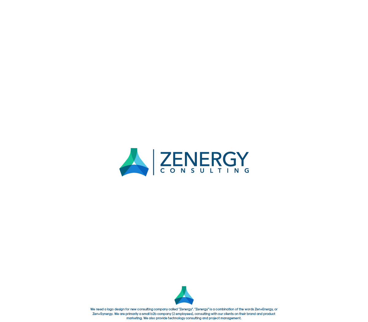 Bold, Modern, Consulting Logo Design for Zenergy by GBDESIGN | Design ...