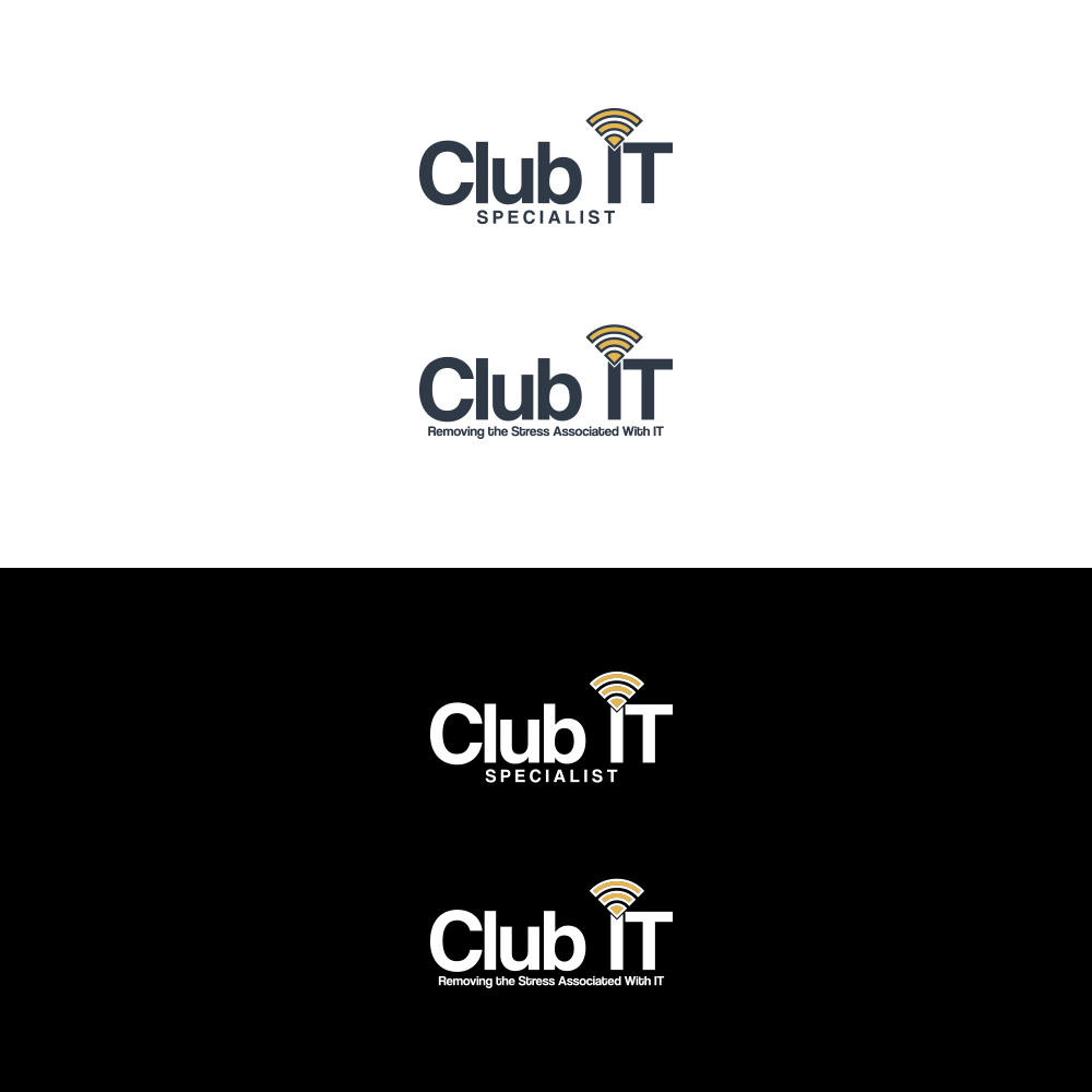 Playful, Modern, It Company Logo Design for Club IT specialist or ...