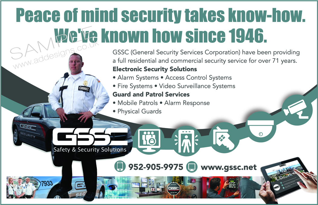 Modern, Bold, Security Advertisement Design for GSSC by the artworks ...