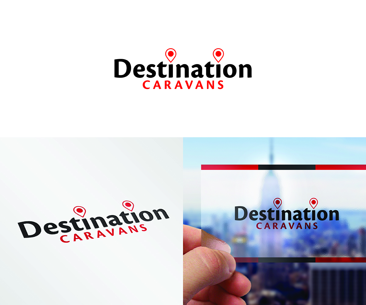 Upmarket, Serious, Retail Logo Design for Destination Caravans by eMARK ...