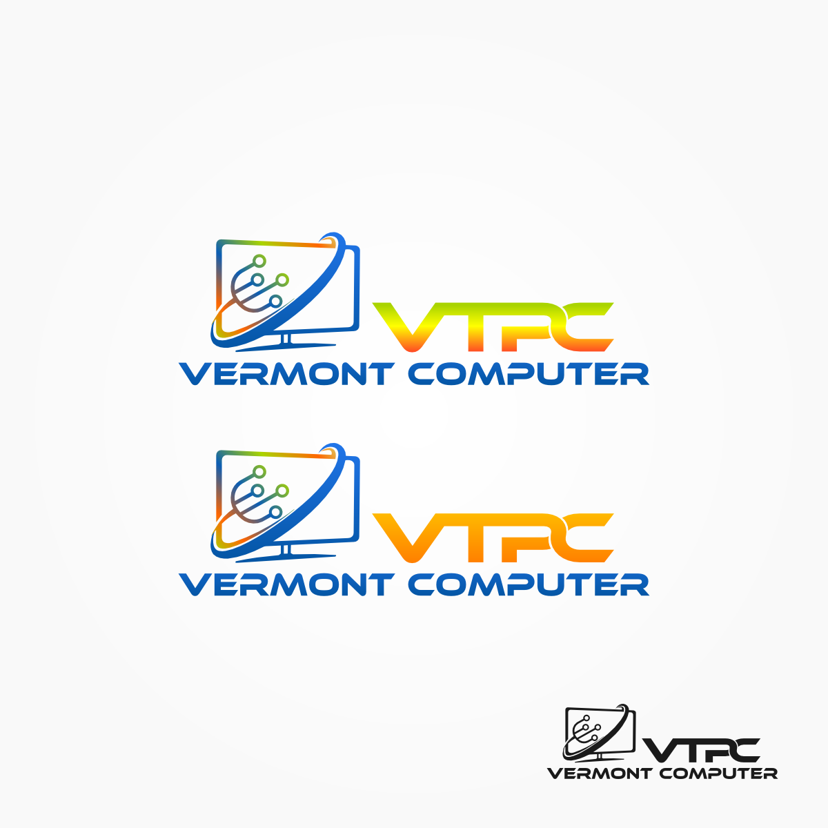 Serious, Professional, Computer Repair Logo Design for VTPC and/or Vermont Computer by kensy ...