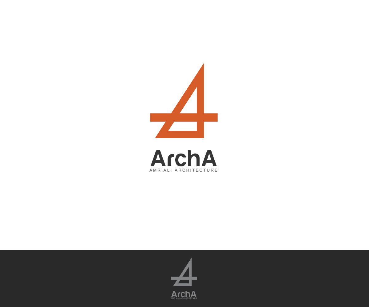 Elegant, Modern, Architecture Logo Design for ArchA + Amr Ali Archirecture by ARYASTUDIO ...