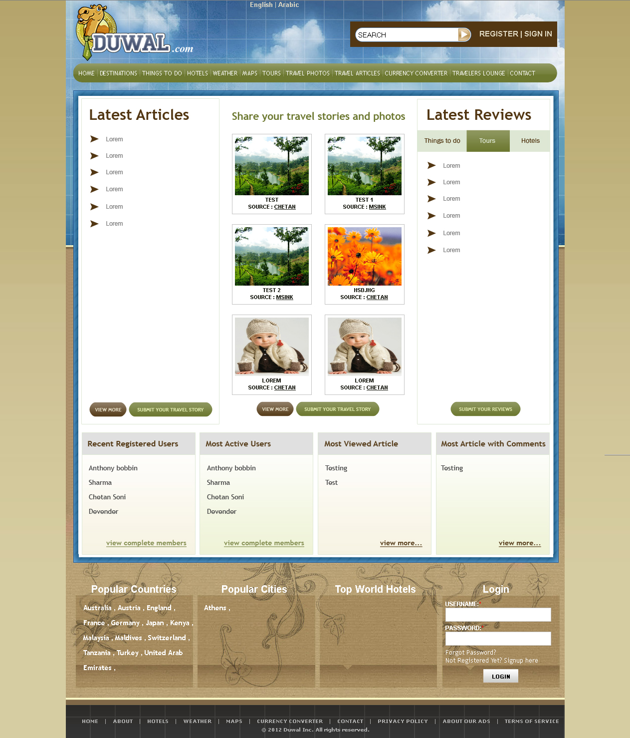 Serious, Professional Web Design for a Company by ABG | Design #565652