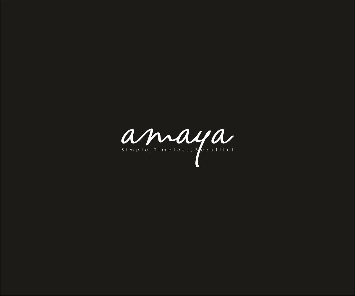 Serious, Modern, Fashion Logo Design for Amaya (also want to see ...