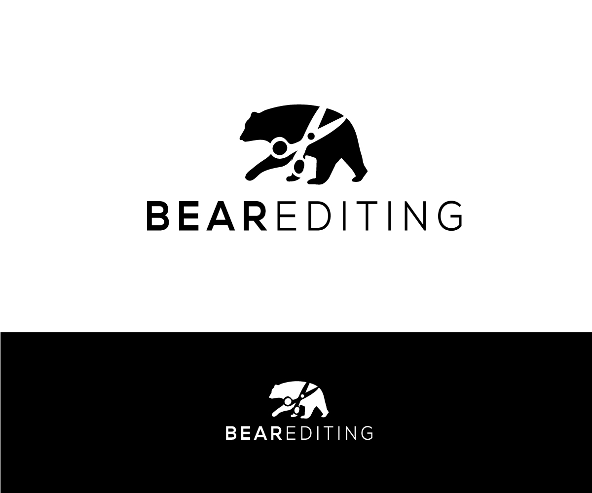 Upmarket, Modern, Film Production Logo Design for Bear Editing by sonym ...