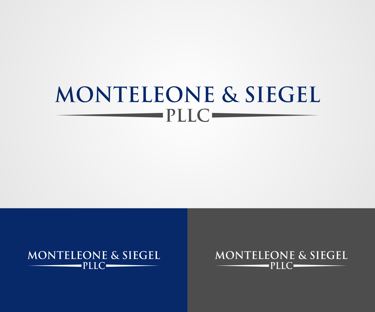 Elegant, Serious, Business Logo Design for Monteleone and Siegel, PLLC ...