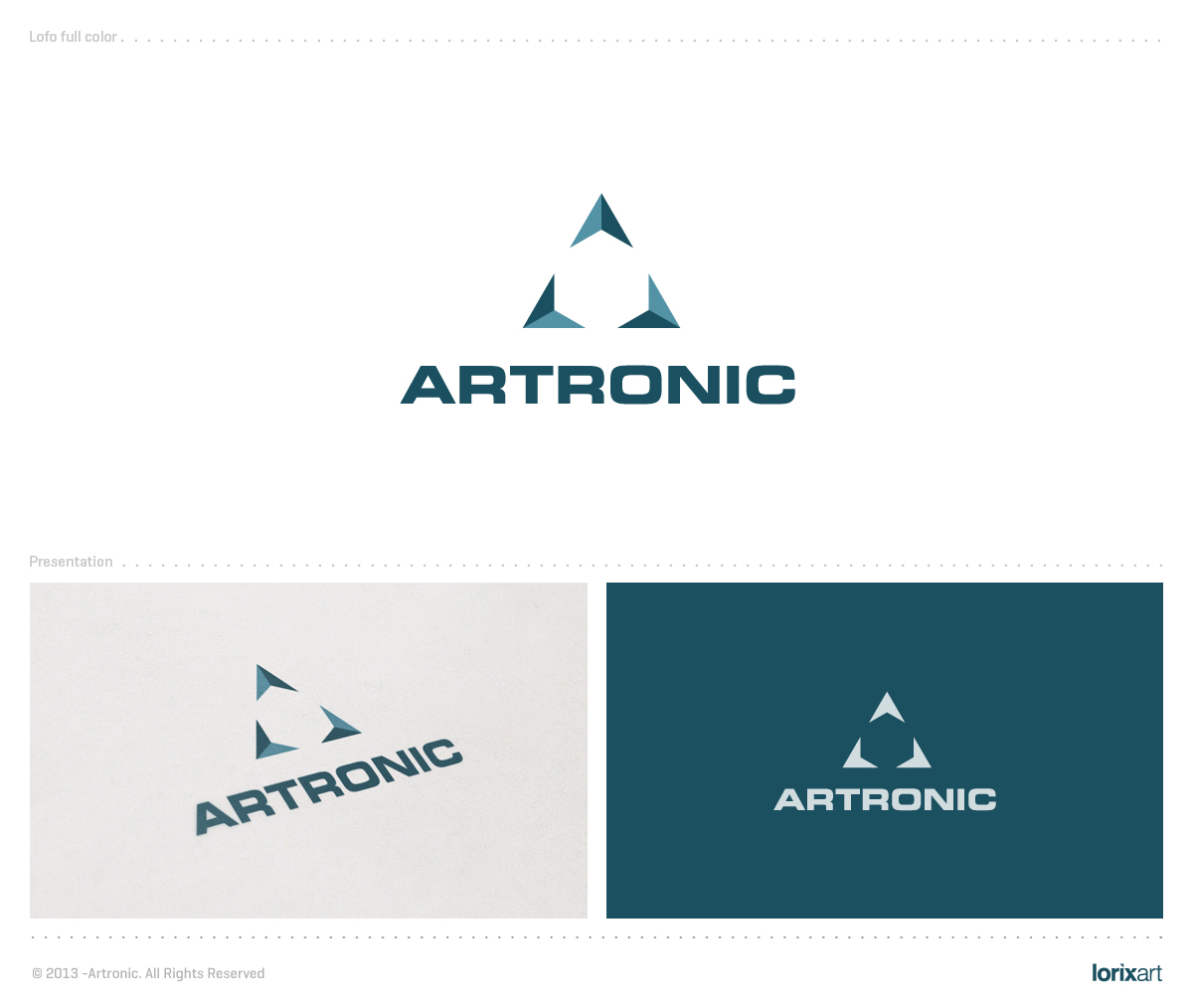 It Company Logo Design for ARTRONIC by lorixart | Design #2545281