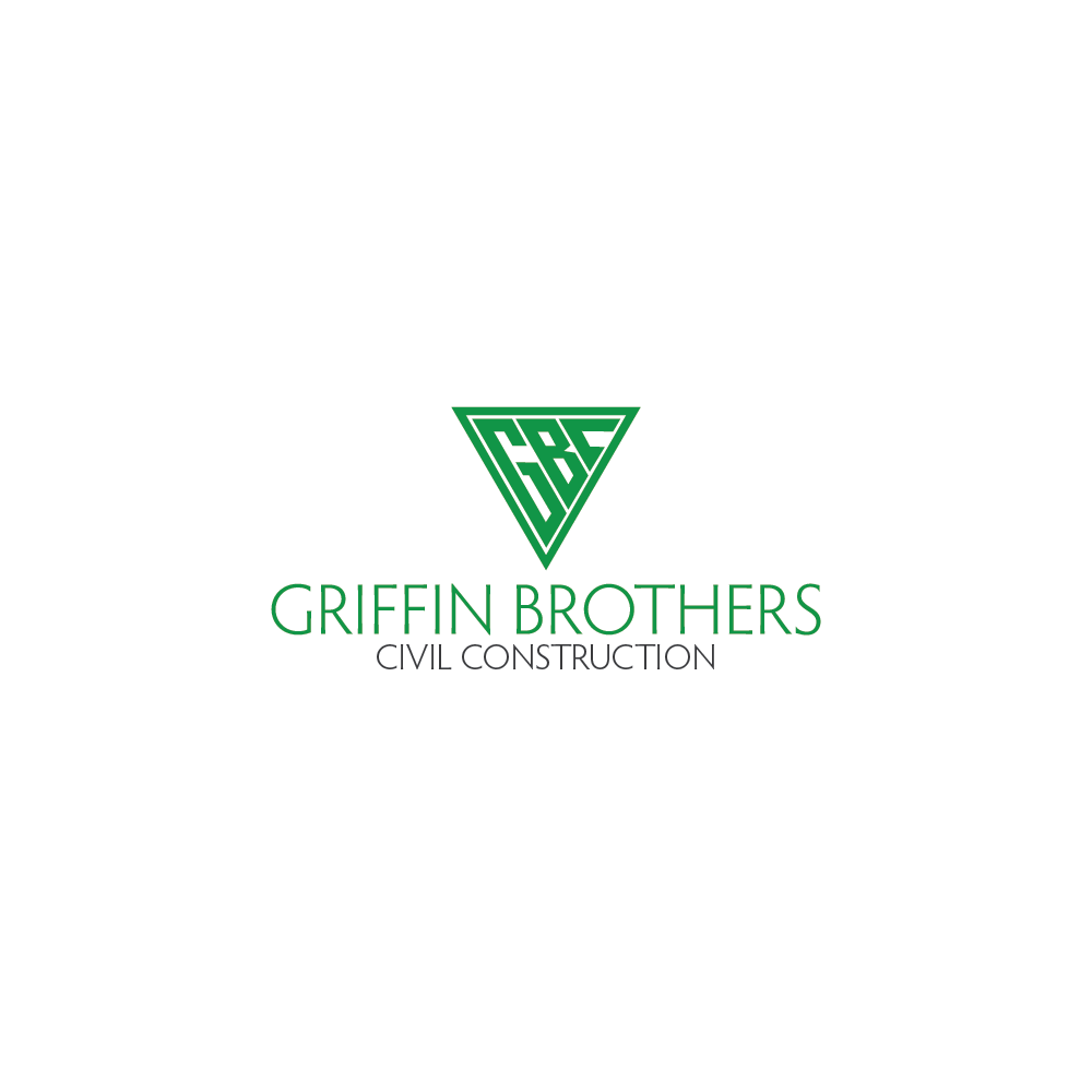 Professional, Masculine, Construction Logo Design for Griffin Brothers ...