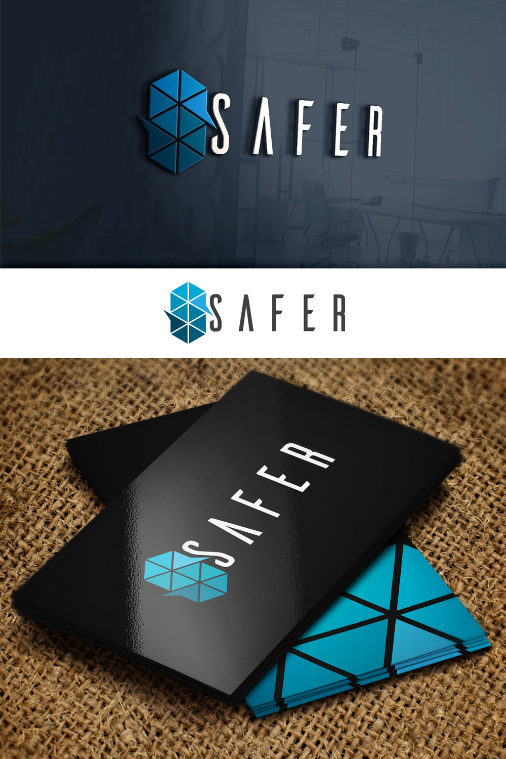 Bold, Serious, Safety Logo Design for Safer by IMD-HUB | Design #14658073