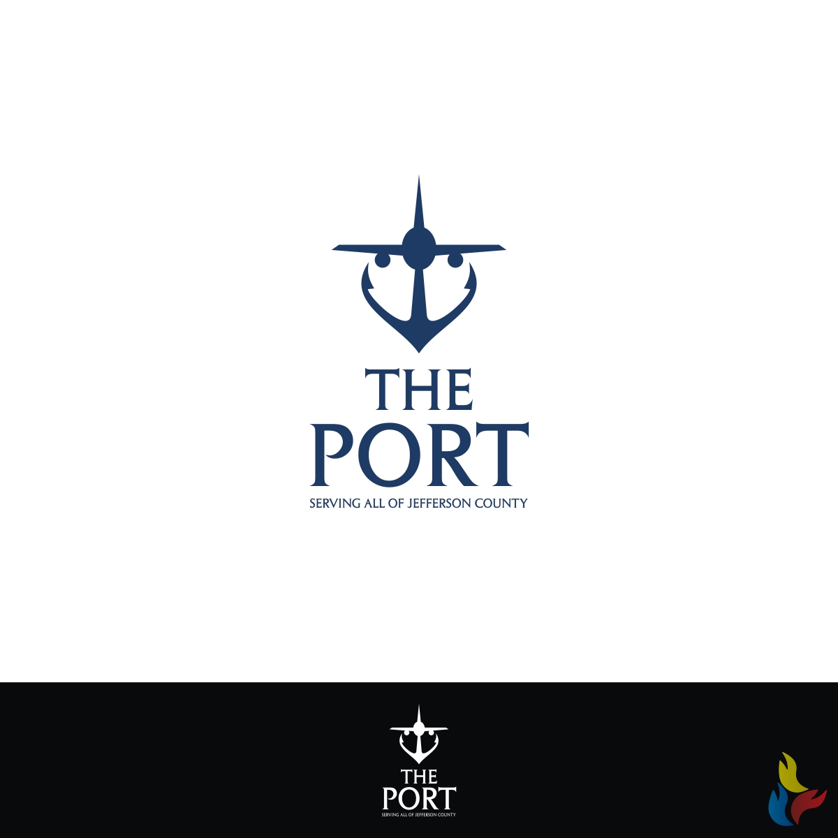 Conservative, Bold, Airport Logo Design for "The Port" OR "Port of Port ...
