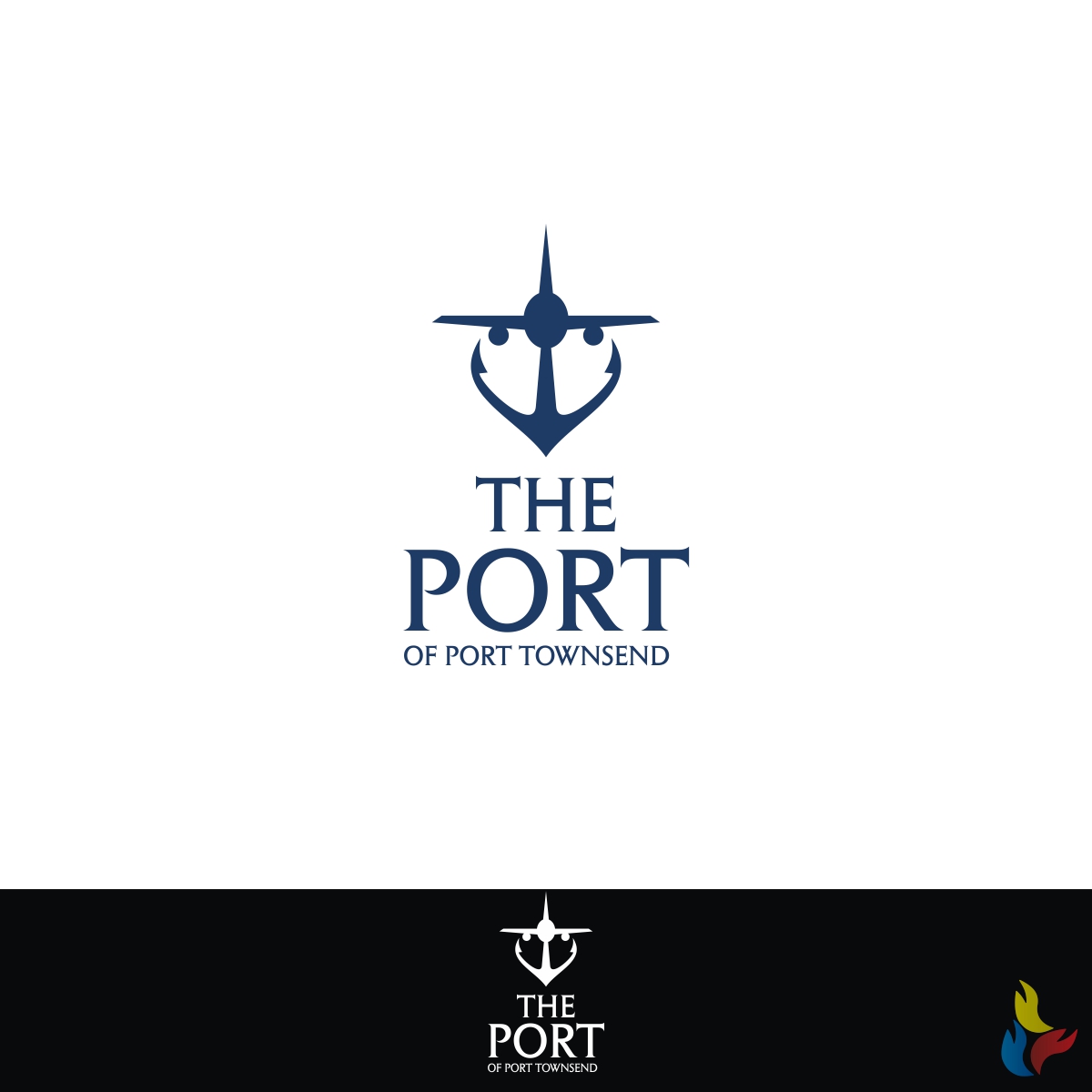 Conservative, Bold, Airport Logo Design for "The Port" OR "Port of Port ...